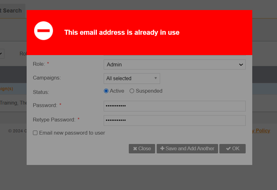 Why Do I get “Email Address Is Already In Use” Error – Cast It Reach